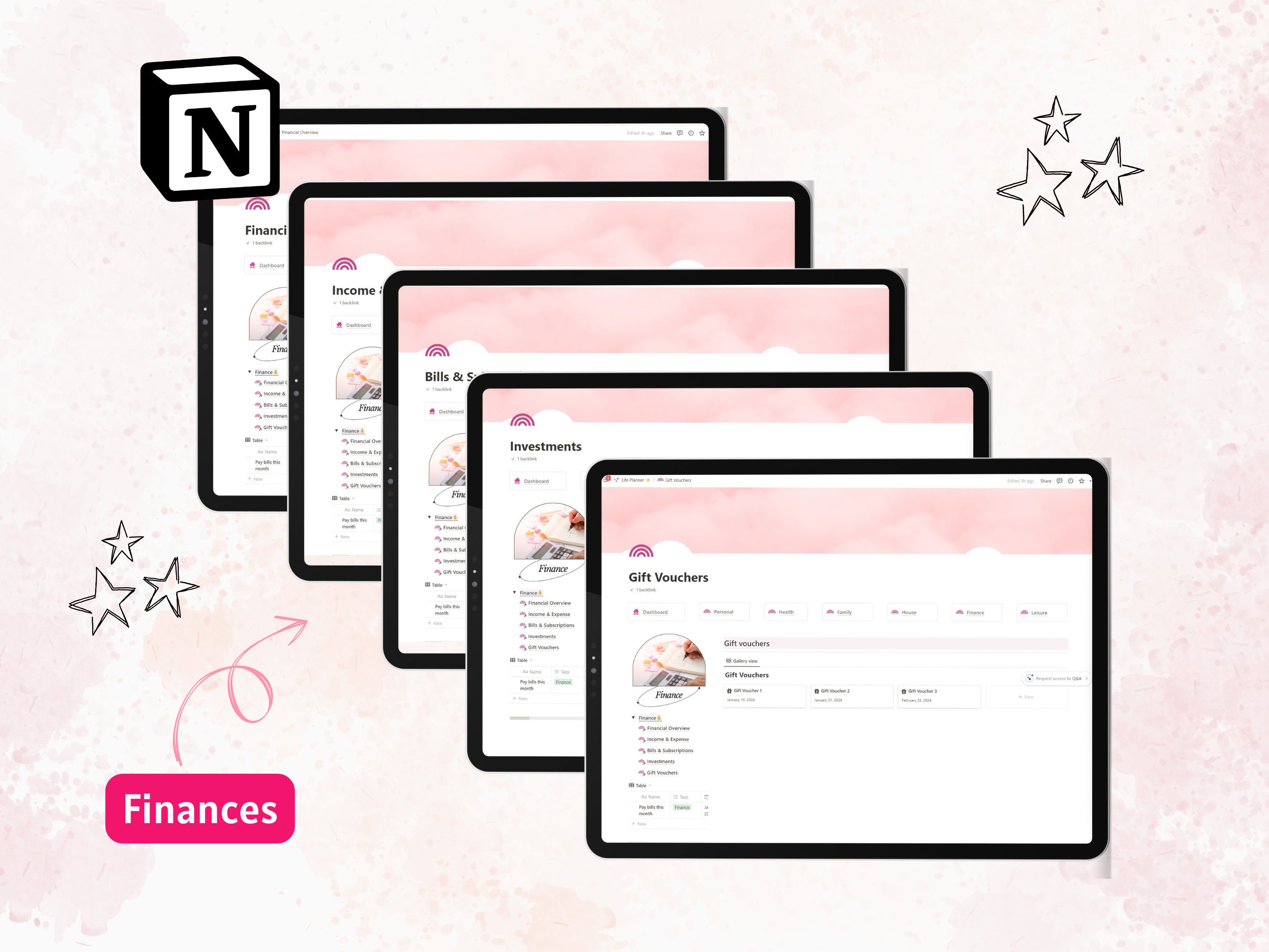 Notion ADHD Life Planner, Notion Dashboard, ADHD Digital Planner, Adult ...
