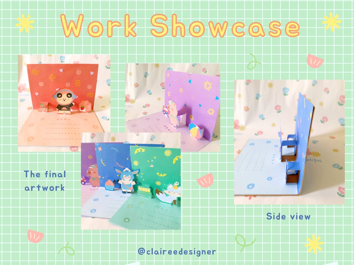 DIY 3D Greeting Cards Printables | Rainbow Color Appreciation Cards ...