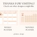 2022 Monthly Calendar Digital Printable Modern Black Elegant Dark ...