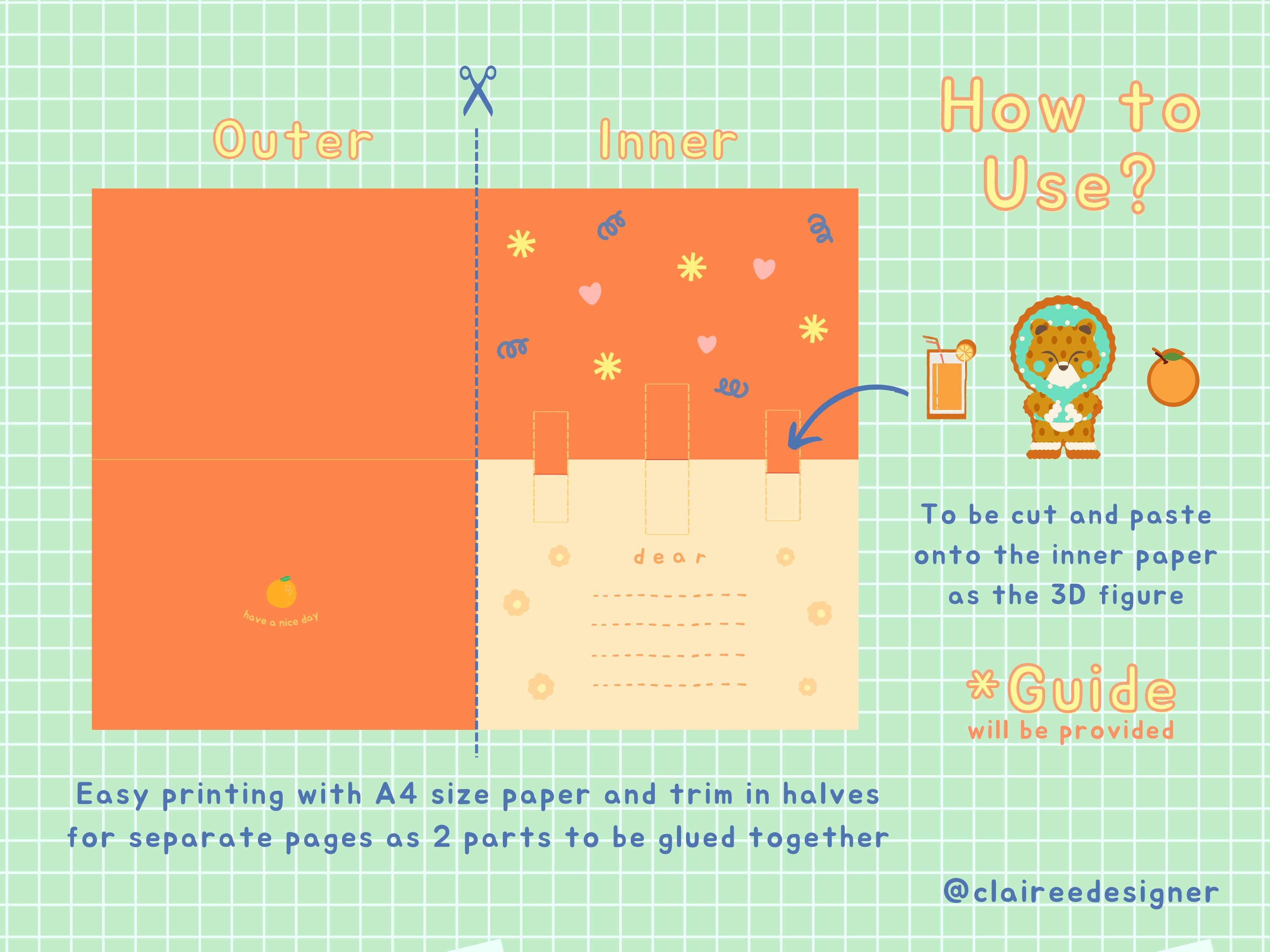 DIY 3D Greeting Cards Printables | Rainbow Color Appreciation Cards ...