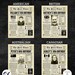 45th Birthday Newspaper Poster 45th Birthday Gift for Men or - Etsy