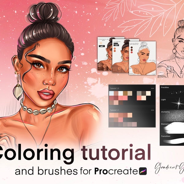 Procreate Portrait - Etsy