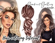 Skin Tones Procreate Color Palette for Ipad, 6 Palettes 180 Colors ...