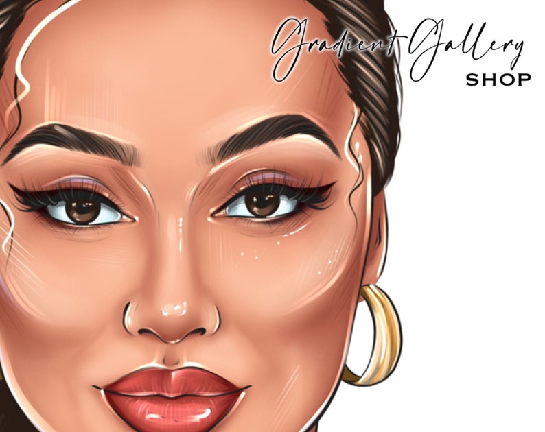 Procreate Face Coloring Tutorial Beginner Artists Coloring - Etsy