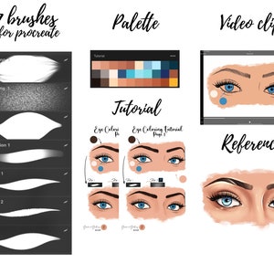 Procreate Eye Coloring Tutorial Beginner Artists Coloring Procreate