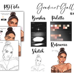 Procreate Portrait Coloring Tutorial Beginner Artists Coloring ...