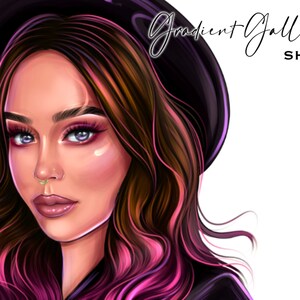 Woman Fall Vibe Fashion Clipart for Commercial and Personal Use Fashion ...