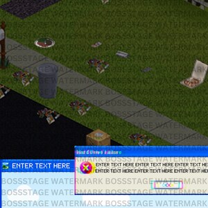 The Sims 1 Pack 4/4 - 5 Social Templates 9x16 for Instagram Bespoke ...