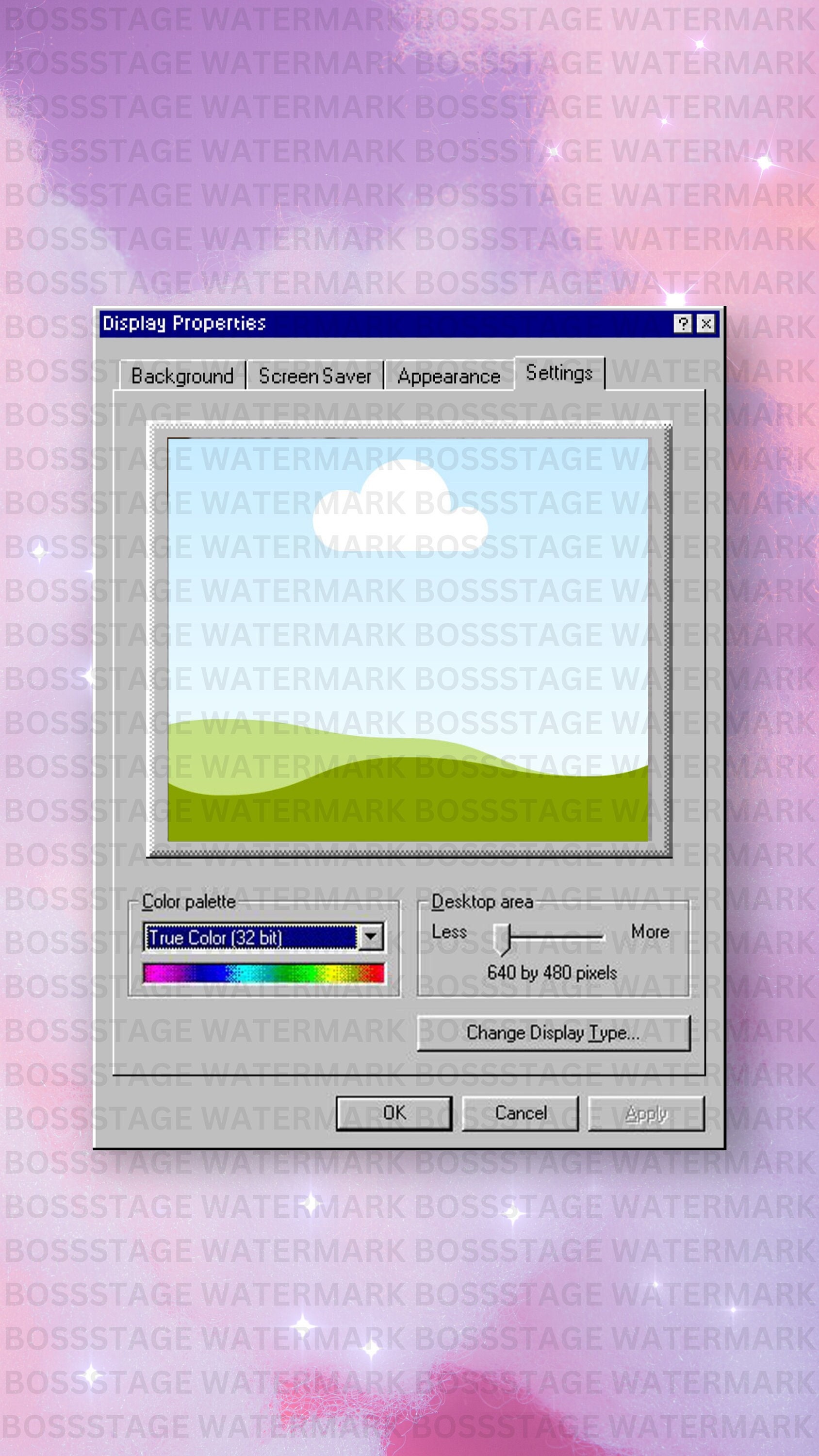Y2K Glitched Windows Social Media Templates: Editable Canva (digital ...