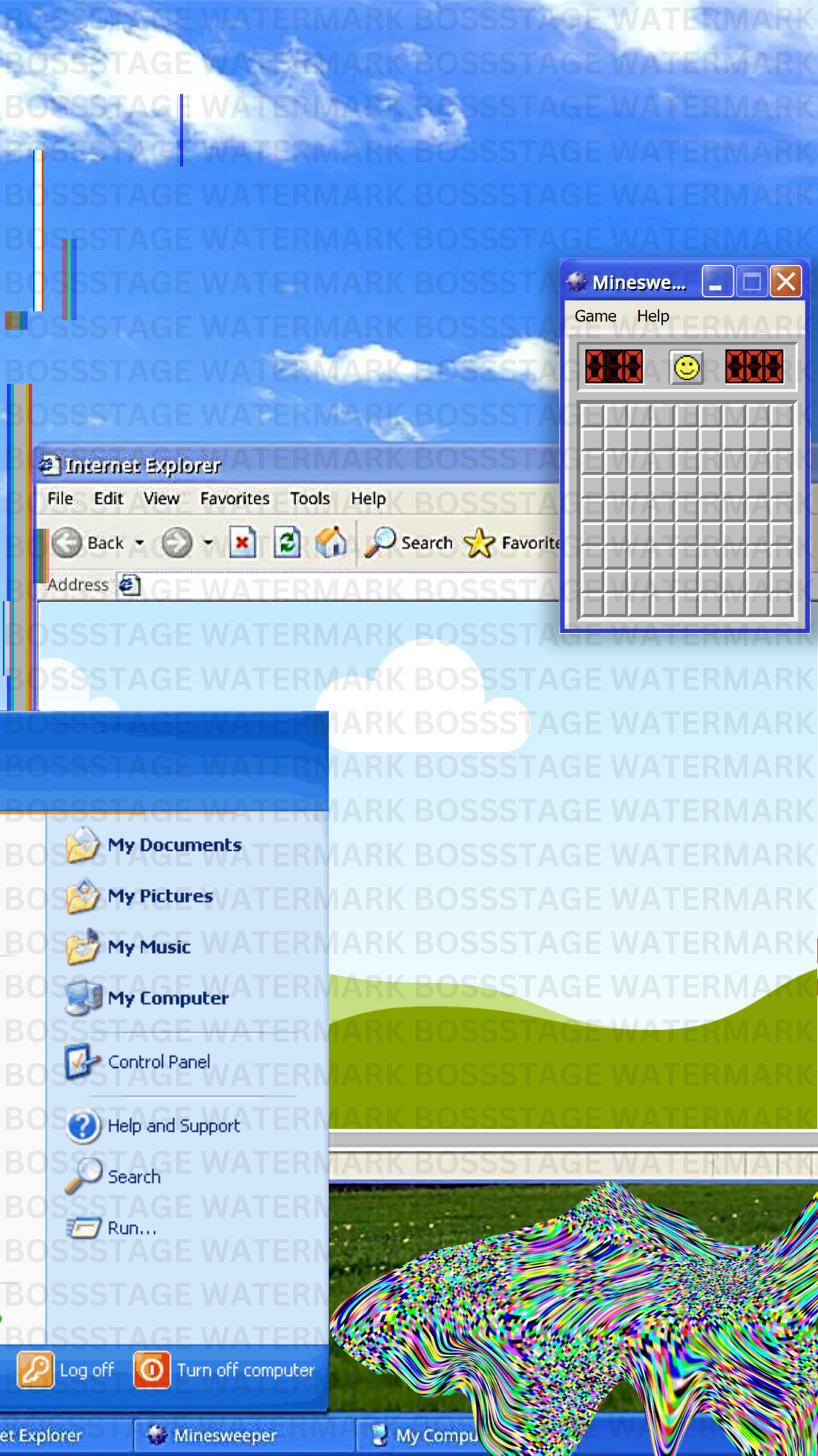 Version 2. 5 PACK Y2K Glitched Windows XP Limewire Social Media ...