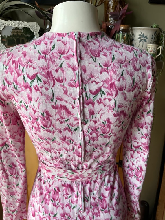 Vintage 70s Iconic Diane von Furstenburg Tulip Print … - Gem