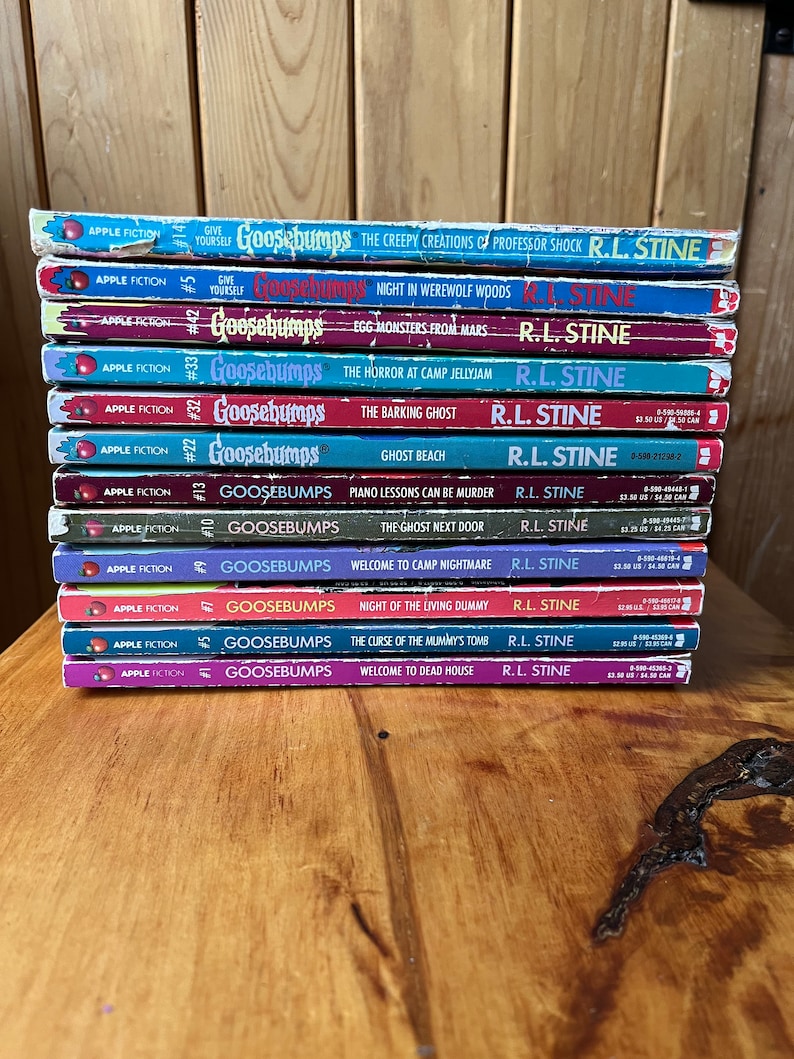 90s First Edition Goosebumps Books R. L. Stine Original - Etsy