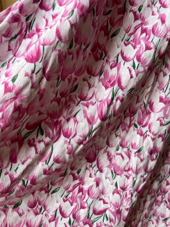 Vintage 70s Iconic Diane von Furstenburg Tulip Print … - Gem