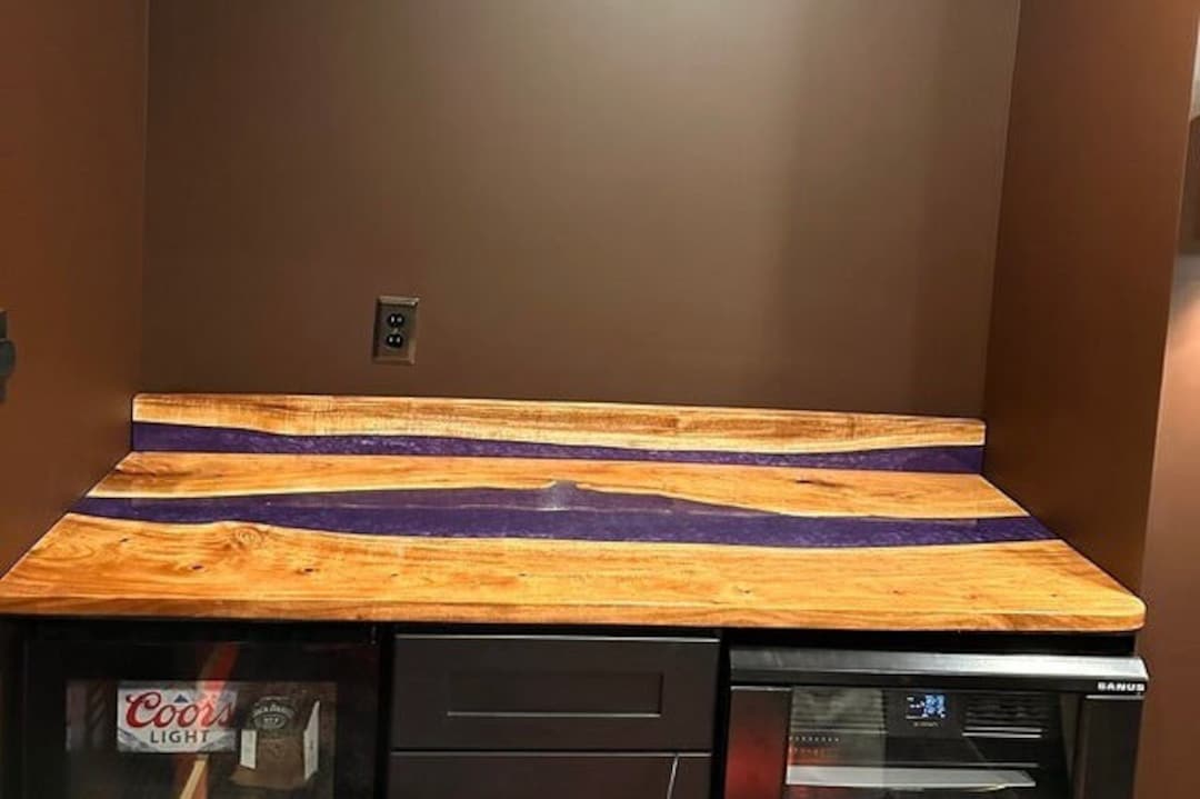 Epoxy Resin Counter Top Kitchen Island Counter Top - Etsy