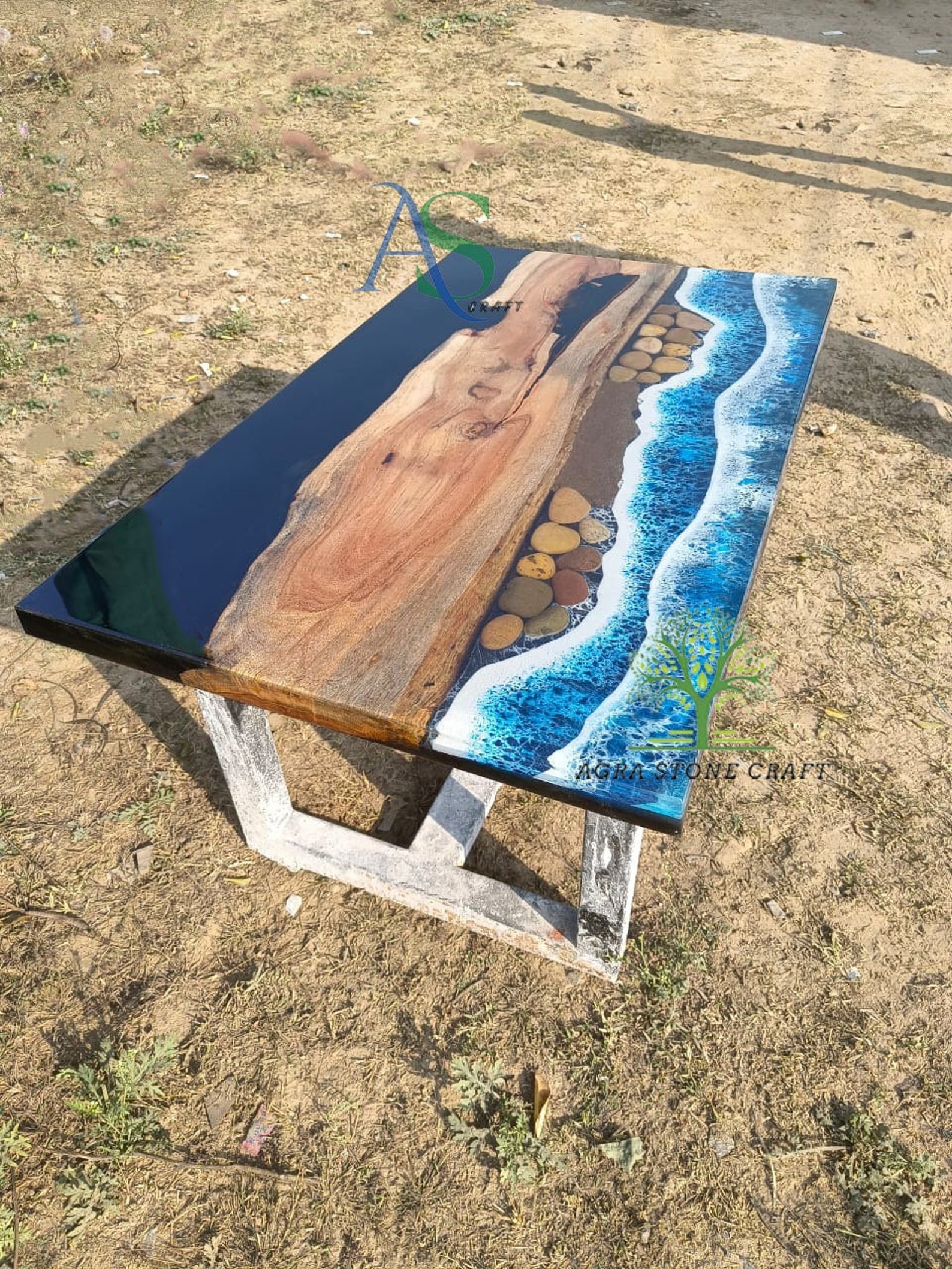 Made to Order Ocean Epoxy Dining Table Epoxy Coffee Table - Etsy