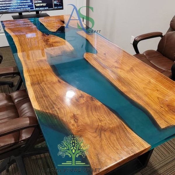 Mesa de resina epoxi - Etsy México