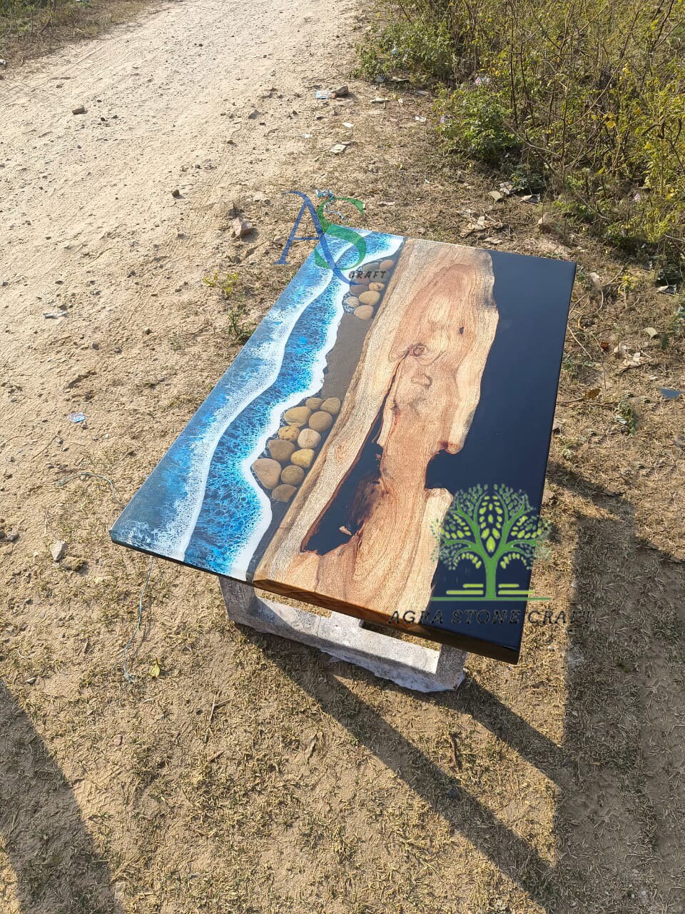 Made to Order Ocean Epoxy Dining Table Epoxy Coffee Table - Etsy