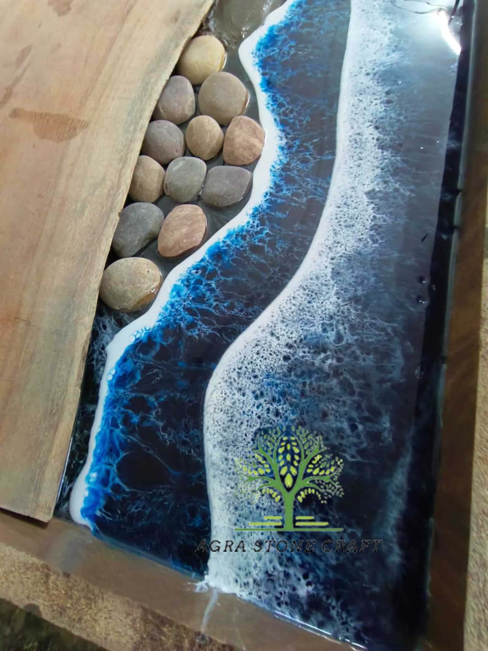 Made to Order Ocean Epoxy Dining Table Epoxy Coffee Table - Etsy