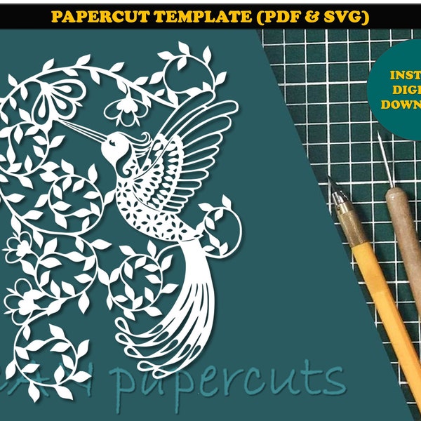 Papercut Pattern - Etsy