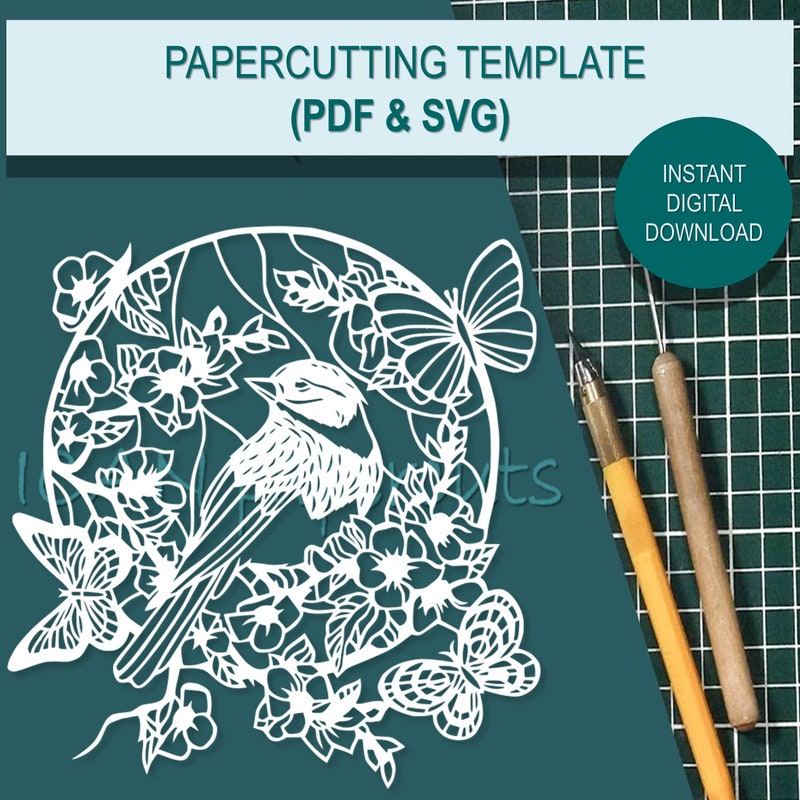 Papercut Template - Etsy