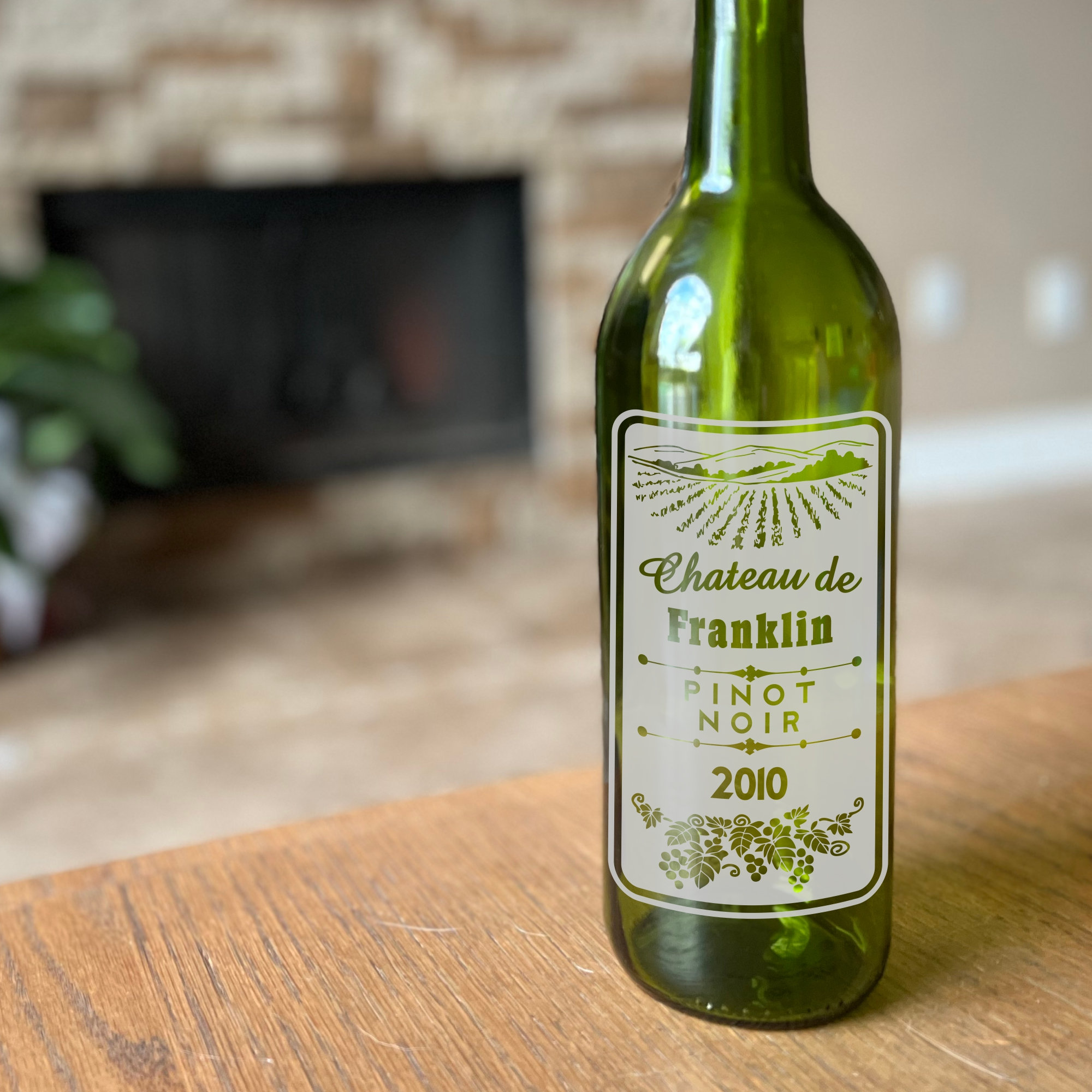 Custom Engraved Wine Bottle - Personalized Engraved Wine Bottle ...