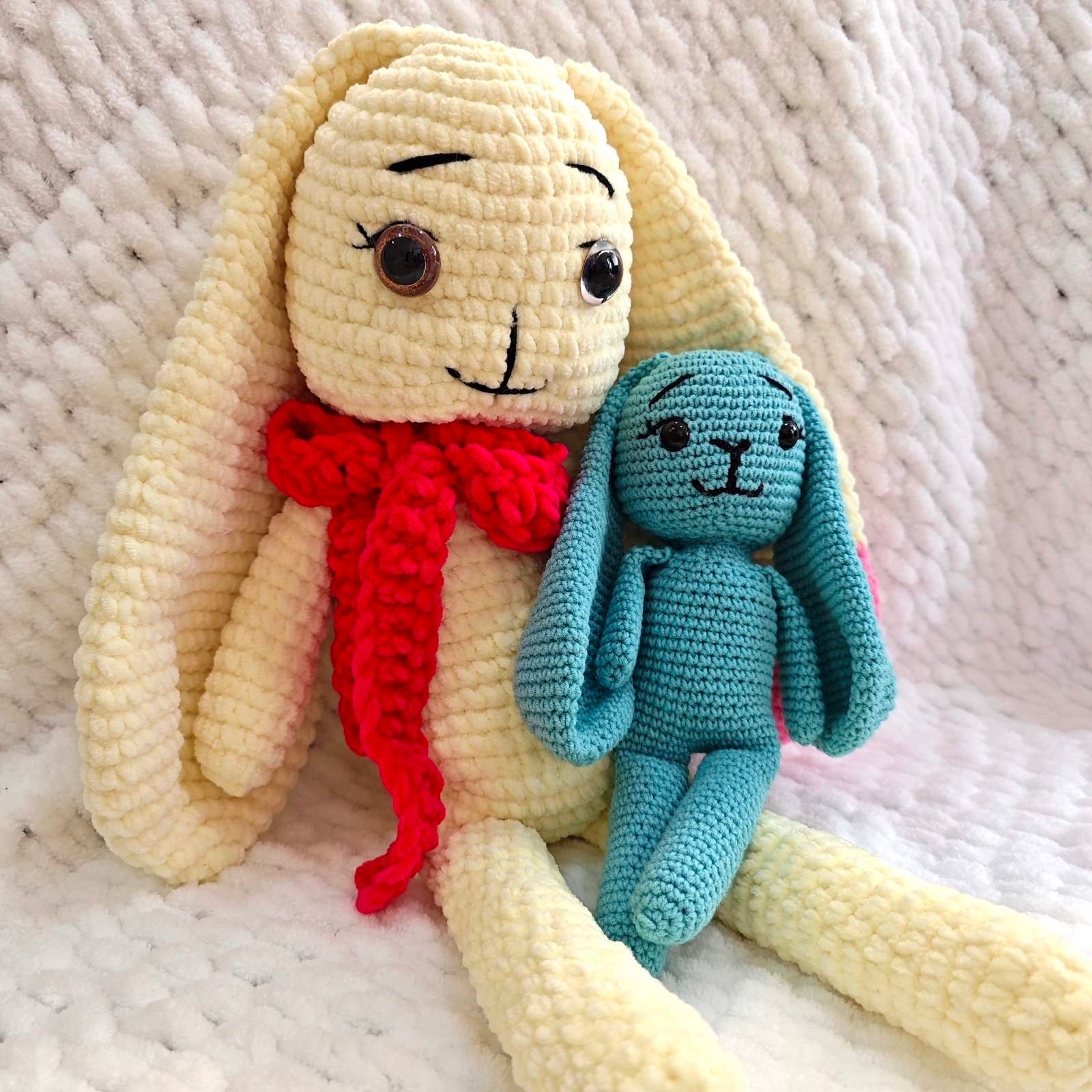 Amigurumi Bunny Crochet Pattern With Written Instructions and Video ...