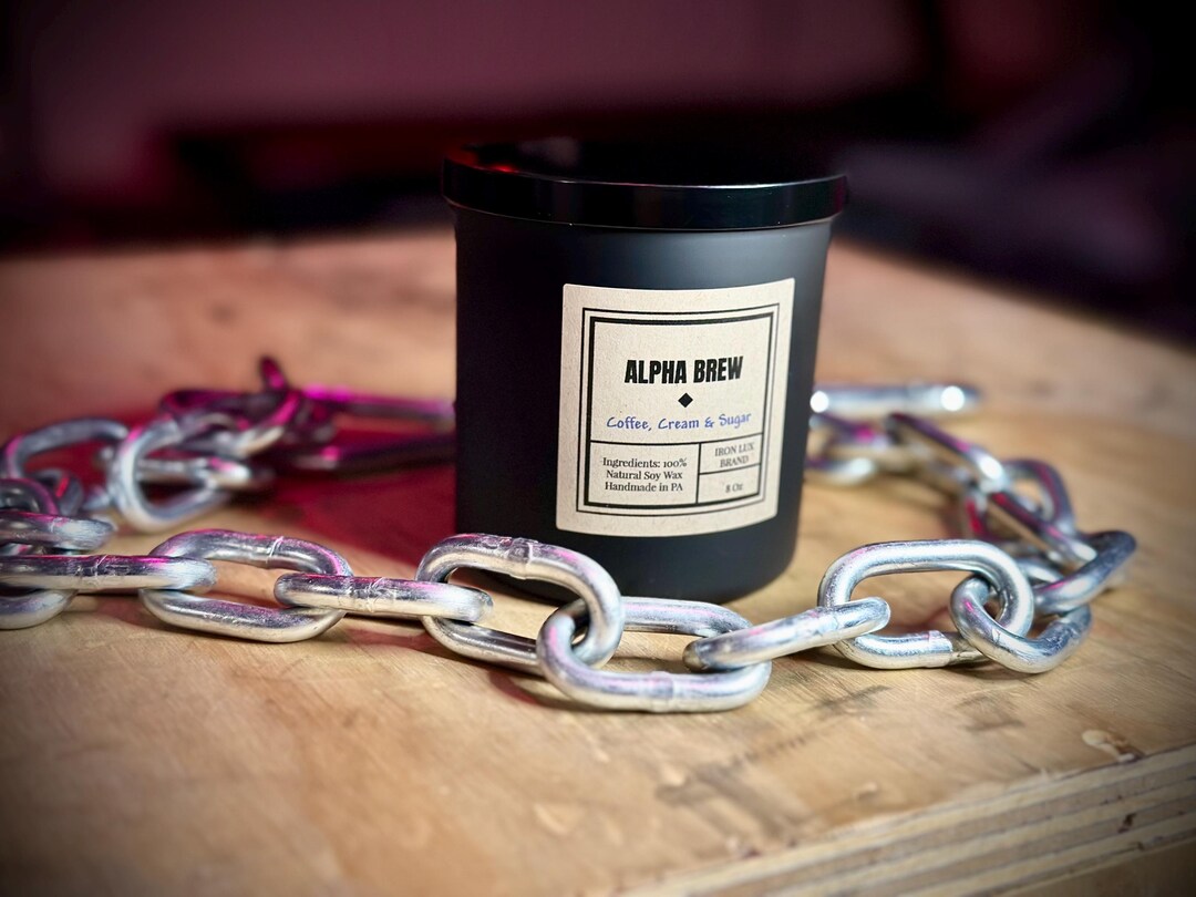 Alpha Brew Coffee Natural Holiday Christmas Premium Candle - Etsy