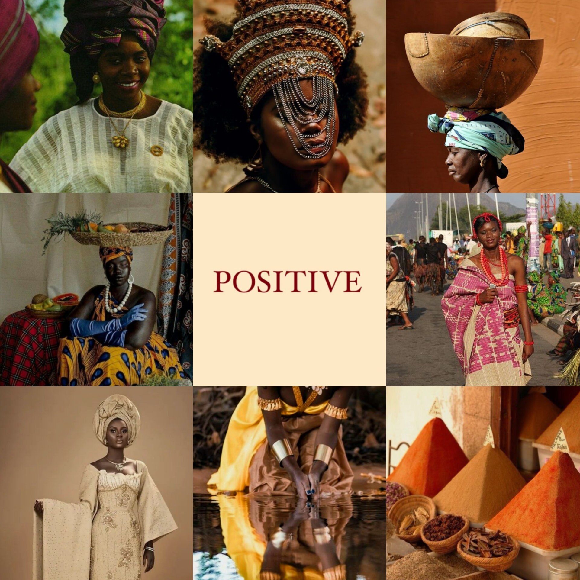 60 Digital African Culture Celebration Wall Collage Kit - Etsy