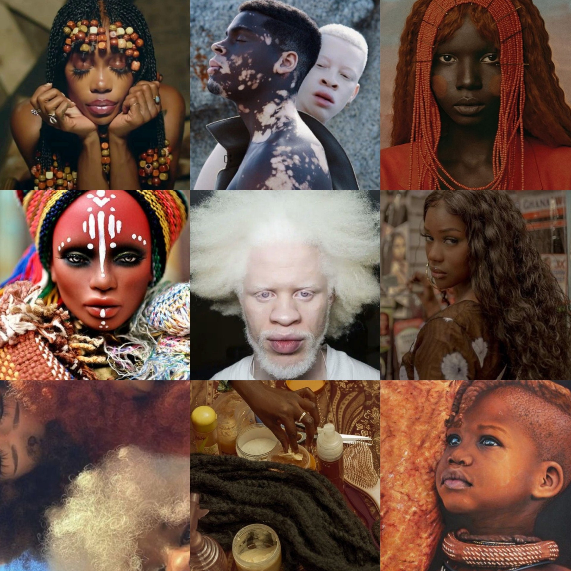 60 Digital African Culture Celebration Wall Collage Kit - Etsy