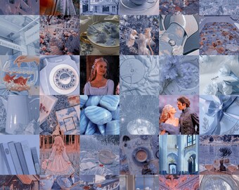 Light Blue Photo Collage Kit - Etsy