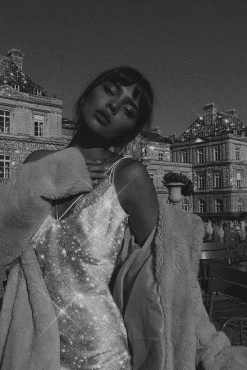 60 DIGITAL Silver Aesthetic Collage Grey Photo Wallpaper Collage Grey ...