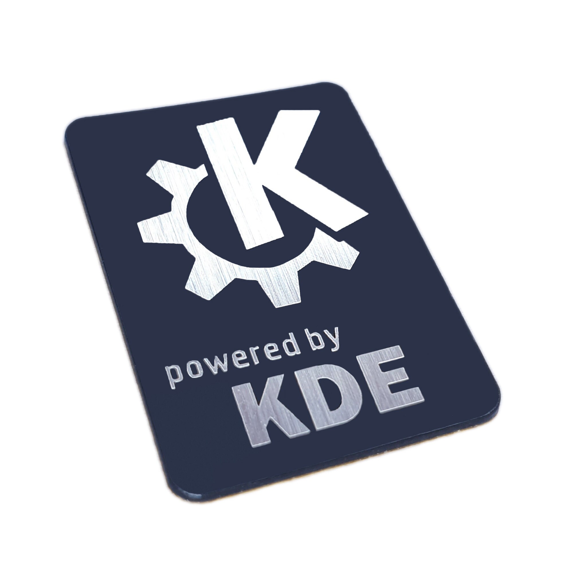 KDE Linux Sticker Case Badge Emblem Aufkleber Decal - TWO Emblems - Etsy