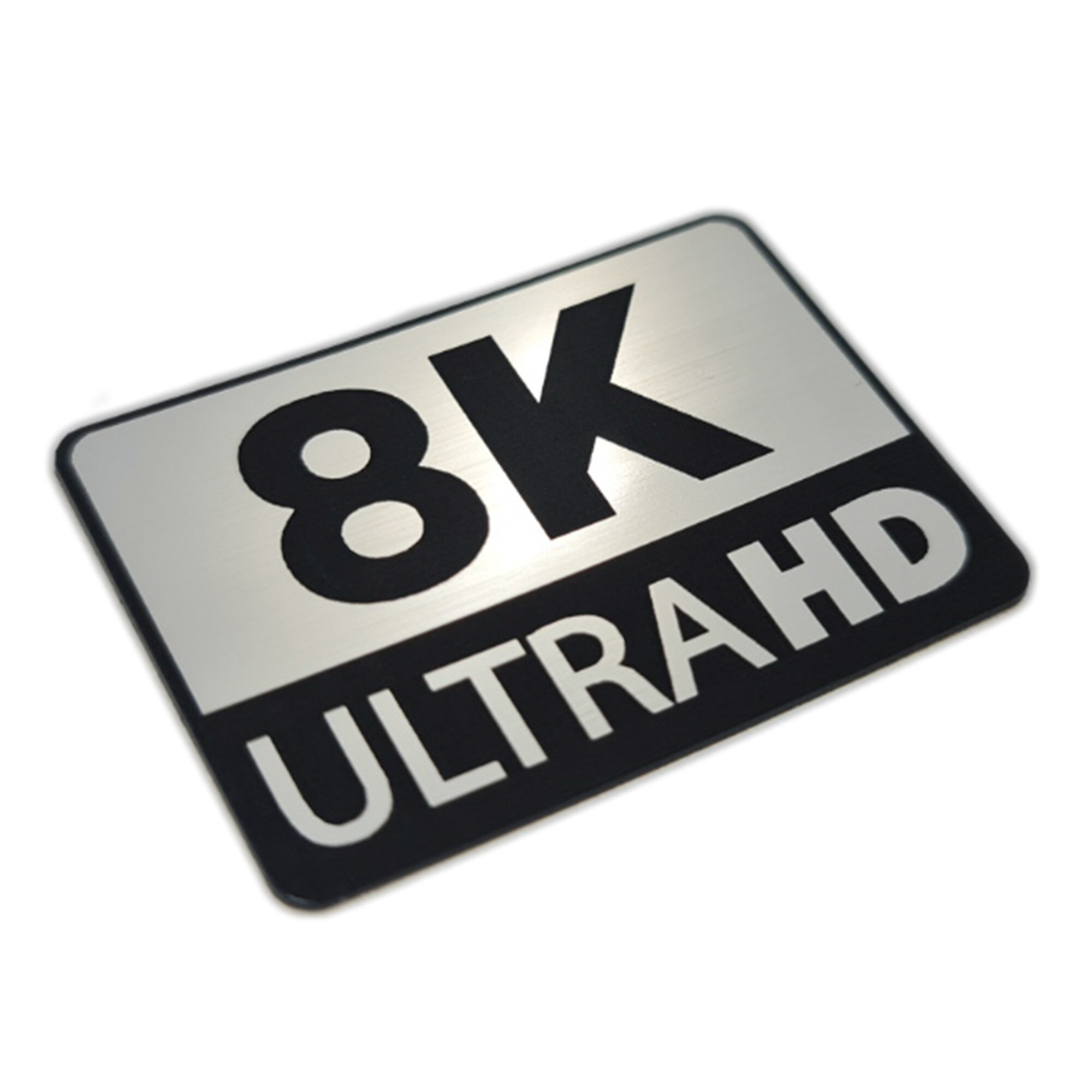 8K Ultra HD Sticker Case Badge Emblem Aufkleber Decal - Etsy