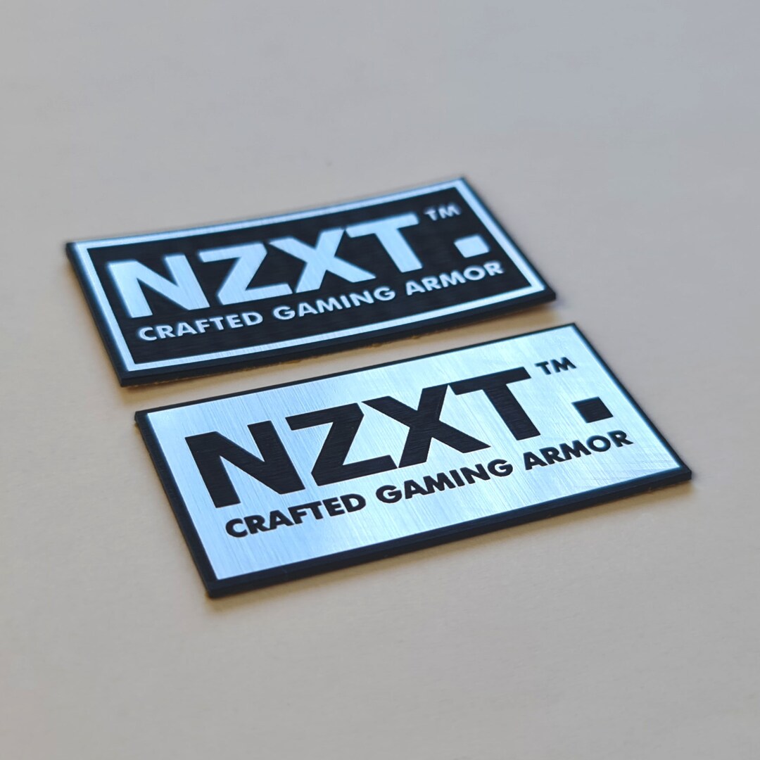 NZXT - Sticker Case Badge Decal Aufkleber - Two Emblems - Etsy