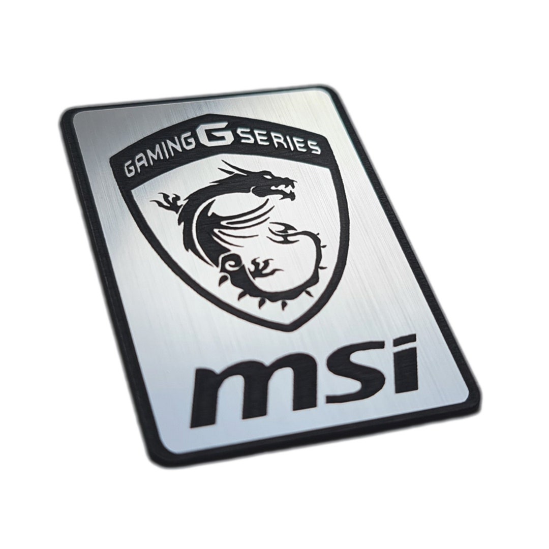 MSI Sticker Case Badge Emblem Aufkleber Decal - 52 Mm X 38 Mm - Etsy