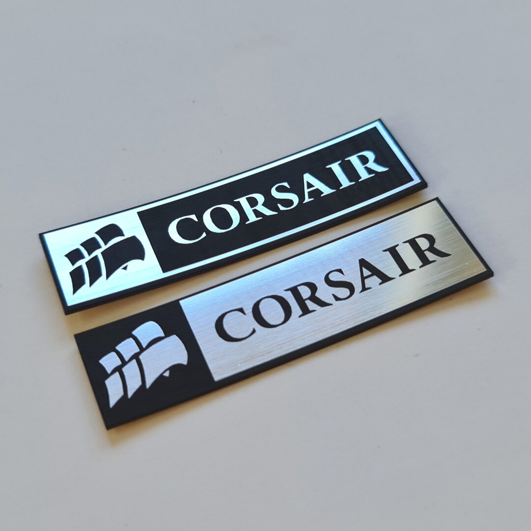 Corsair - Sticker Case Badge Decal Aufkleber Decal - Two Emblems - Etsy