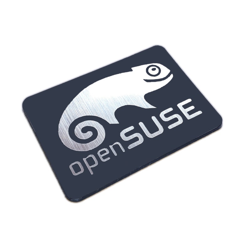 Open Suse Linux Sticker Badge Emblem Aufkleber Decal TWO | Etsy