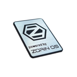 ZORIN OS Linux Sticker Badge Emblem Aufkleber Decal - TWO Emblems - Etsy
