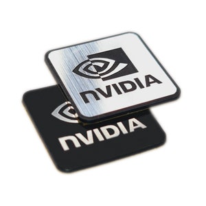 Nvidia - Sticker Case Badge Decal Aufkleber Decal - Two Emblems - Etsy