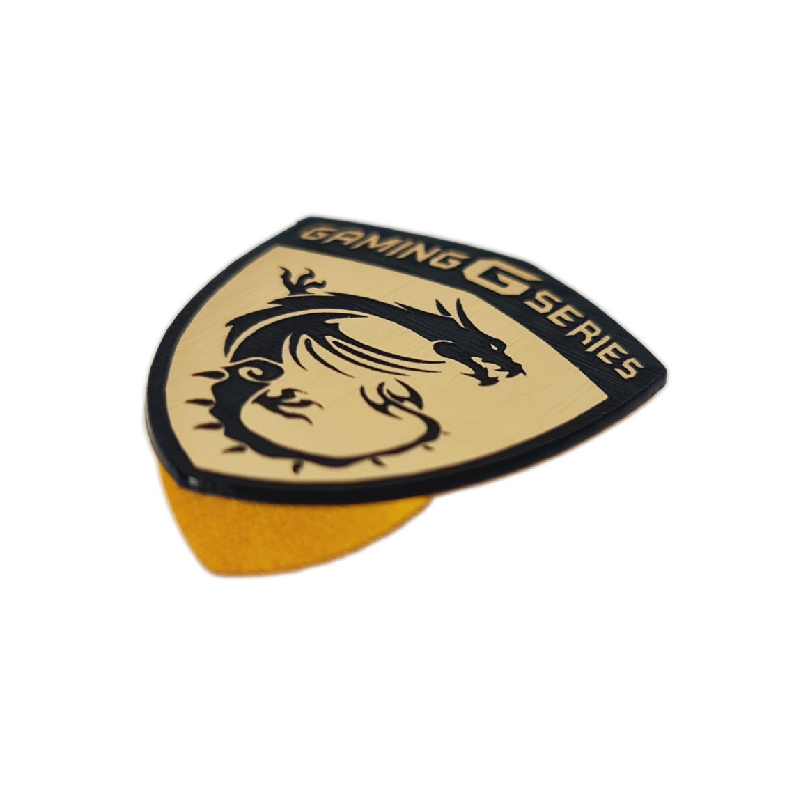 MSI Sticker Case Badge Emblem Aufkleber Decal Two Emblems | Etsy