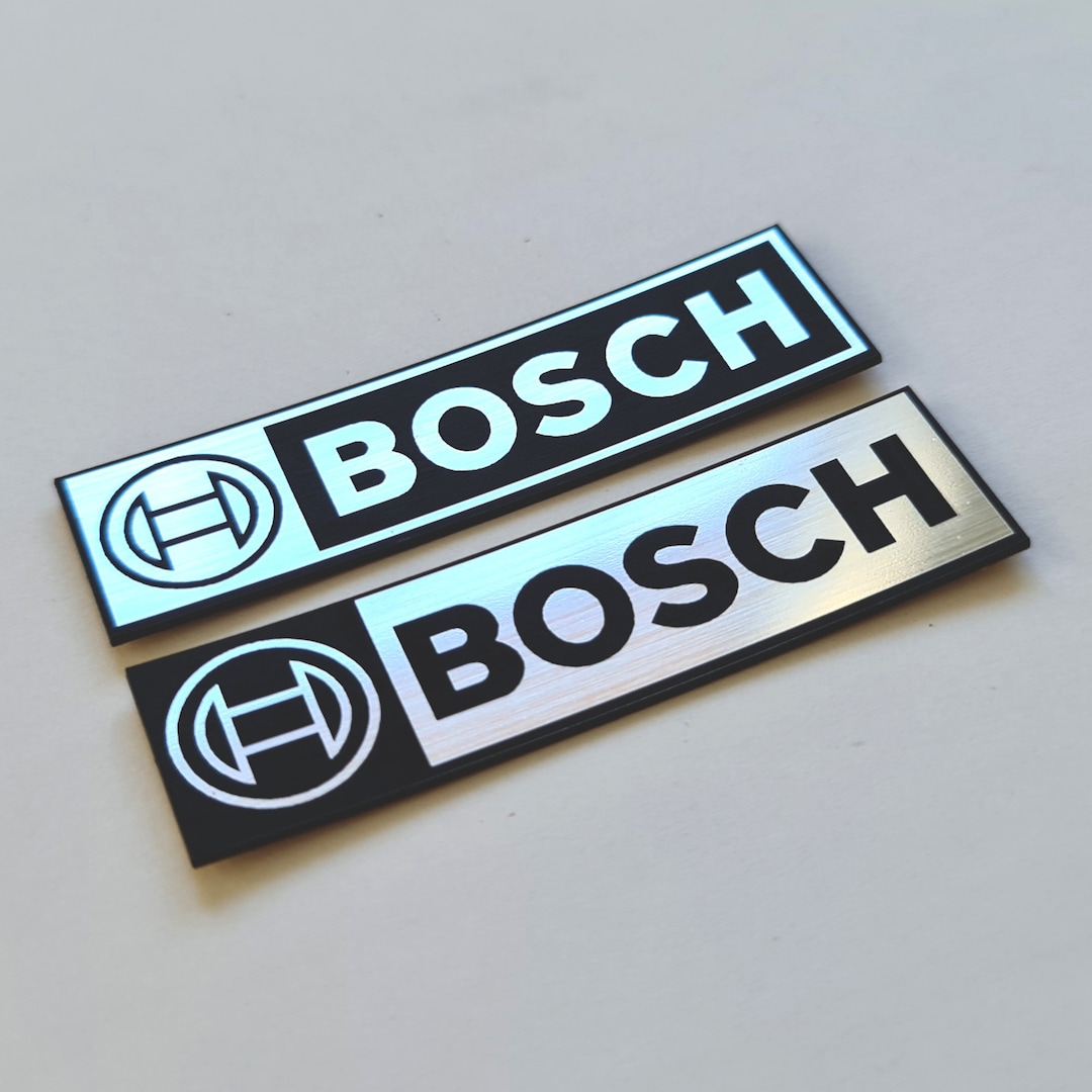 BOSCH - Sticker Case Badge Emblem Aufkleber Decal - TWO Emblems - Etsy