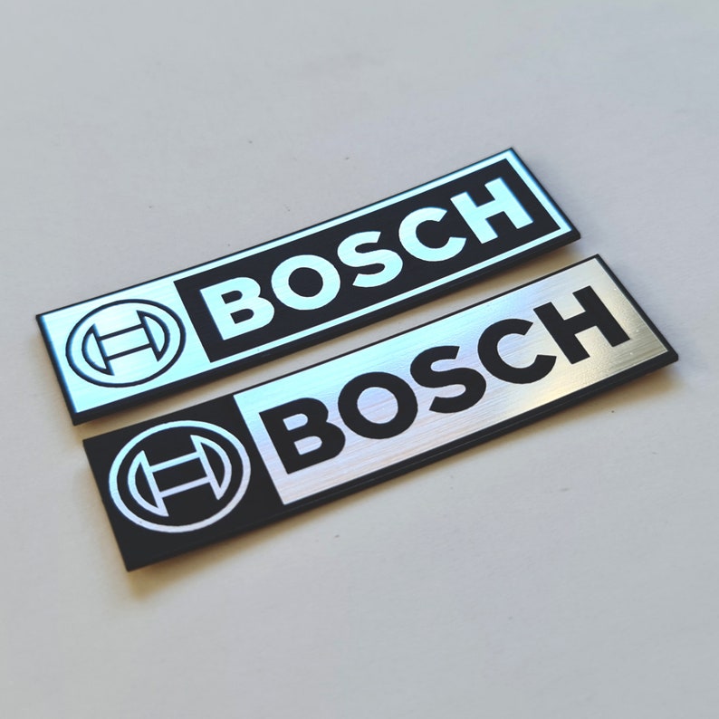 BOSCH - Sticker Case Badge Emblem Aufkleber Decal - TWO Emblems - Etsy