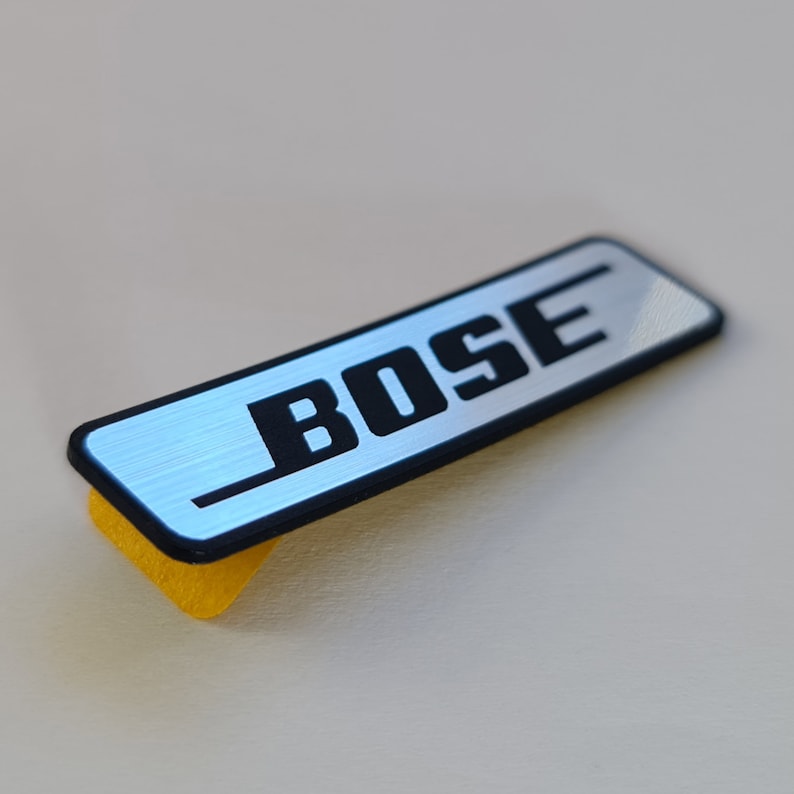 BOSE - Sticker Case Badge Emblem Aufkleber Decal - Two Emblems - Etsy