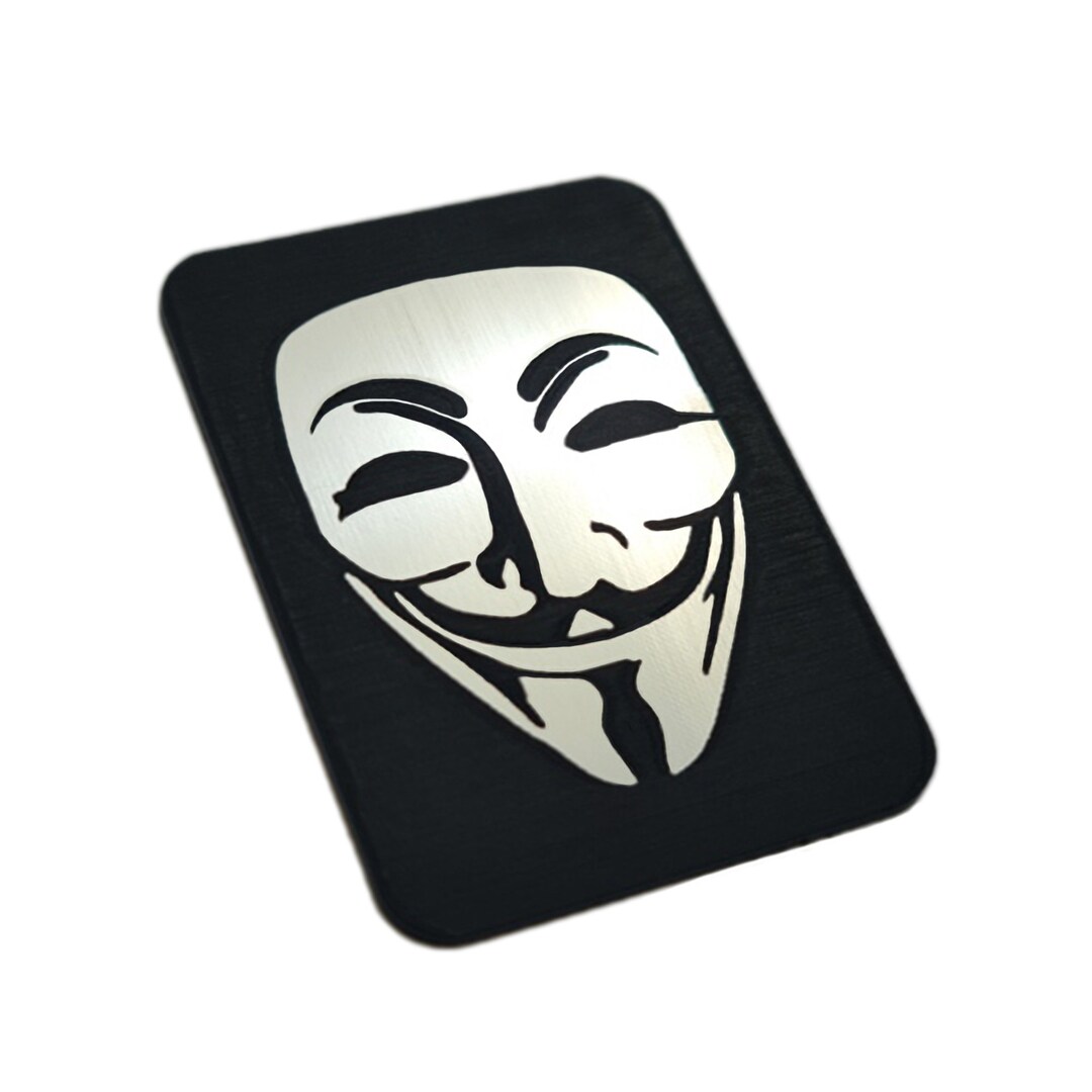 ANONYMOUS Sticker Badge Emblem Aufkleber Decal - 35 Mm X 25 Mm - Etsy