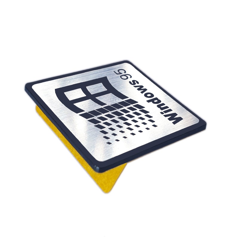 Windows 95 Sticker Case Badge Emblem Aufkleber Decal Two - Etsy