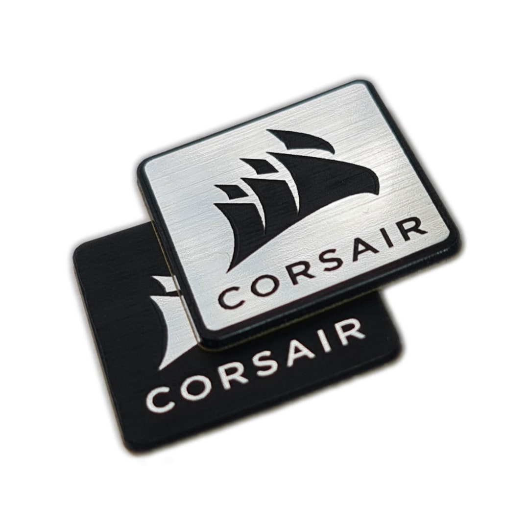 Corsair - Sticker Case Badge Decal Aufkleber Decal - Two Emblems - New ...