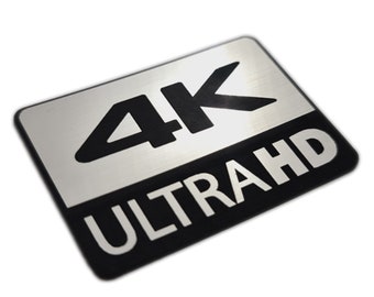 4k Uhd Sticker - Etsy