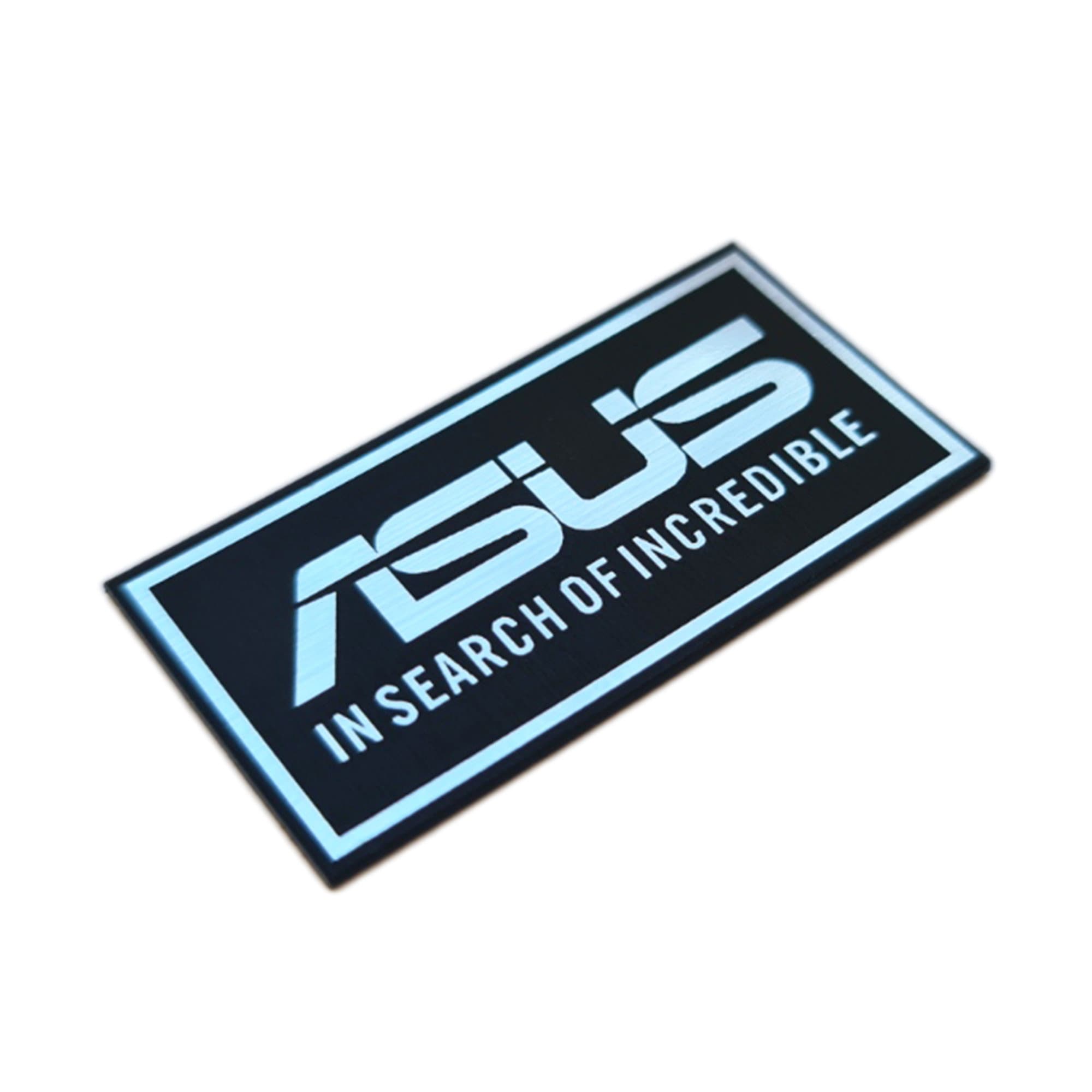 ASUS Sticker Case Badge Decal Aufkleber Decal Two Emblems - Etsy