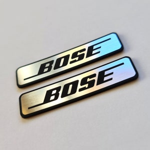 BOSE - Sticker Case Badge Emblem Aufkleber Decal - Two Emblems - Etsy