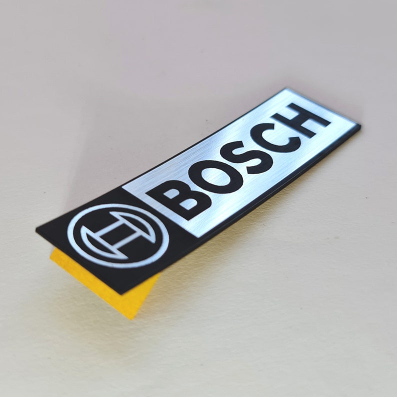 BOSCH Sticker Case Badge Emblem Aufkleber Decal TWO Emblems - Etsy